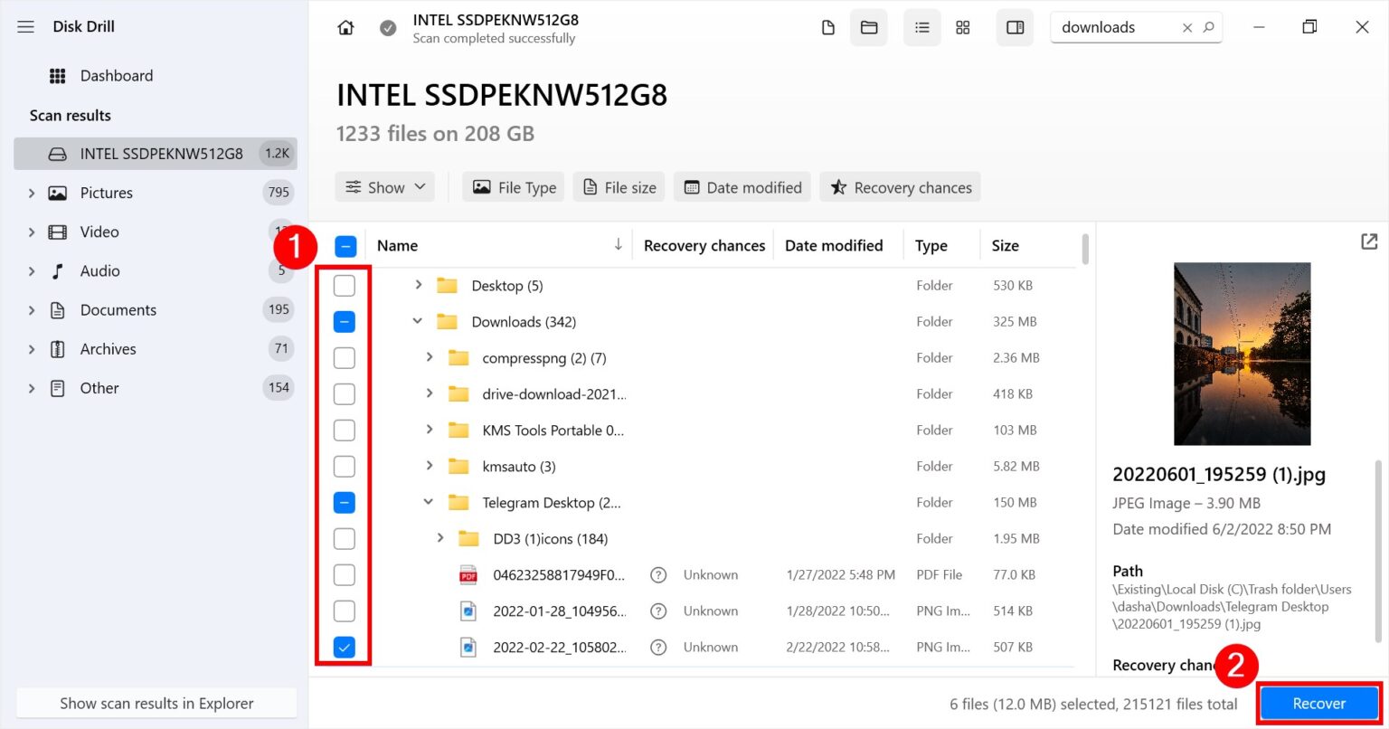 How to Recover Deleted Files from Download Folder in Windows