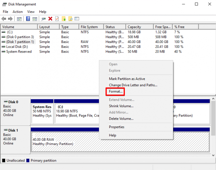 How to Convert RAW Partition to NTFS without Losing Data | Guide
