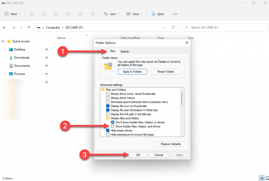 How to Fix a Blank SD Card on Windows (Unsupported Filesystem)