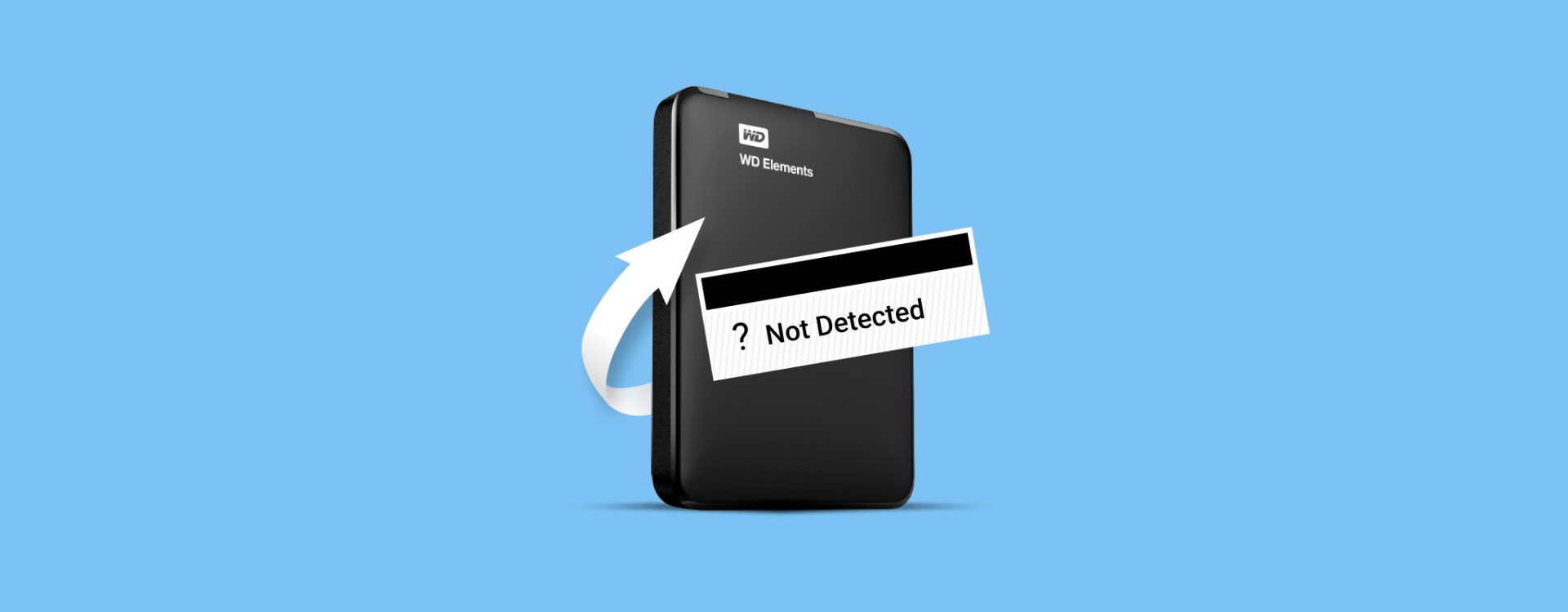 Recover Data from an External Hard Disk Which is Not Detected