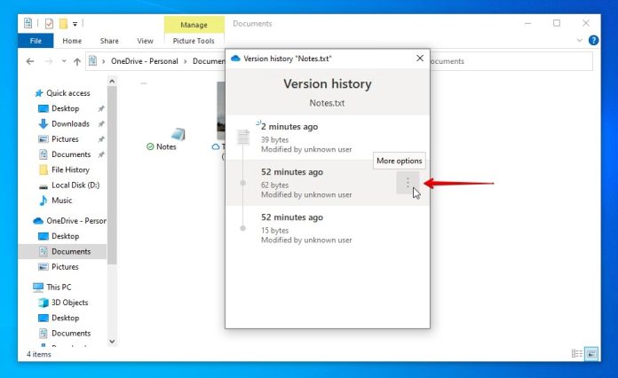 Cómo restaurar un archivo a una versión anterior en Windows (Guía)