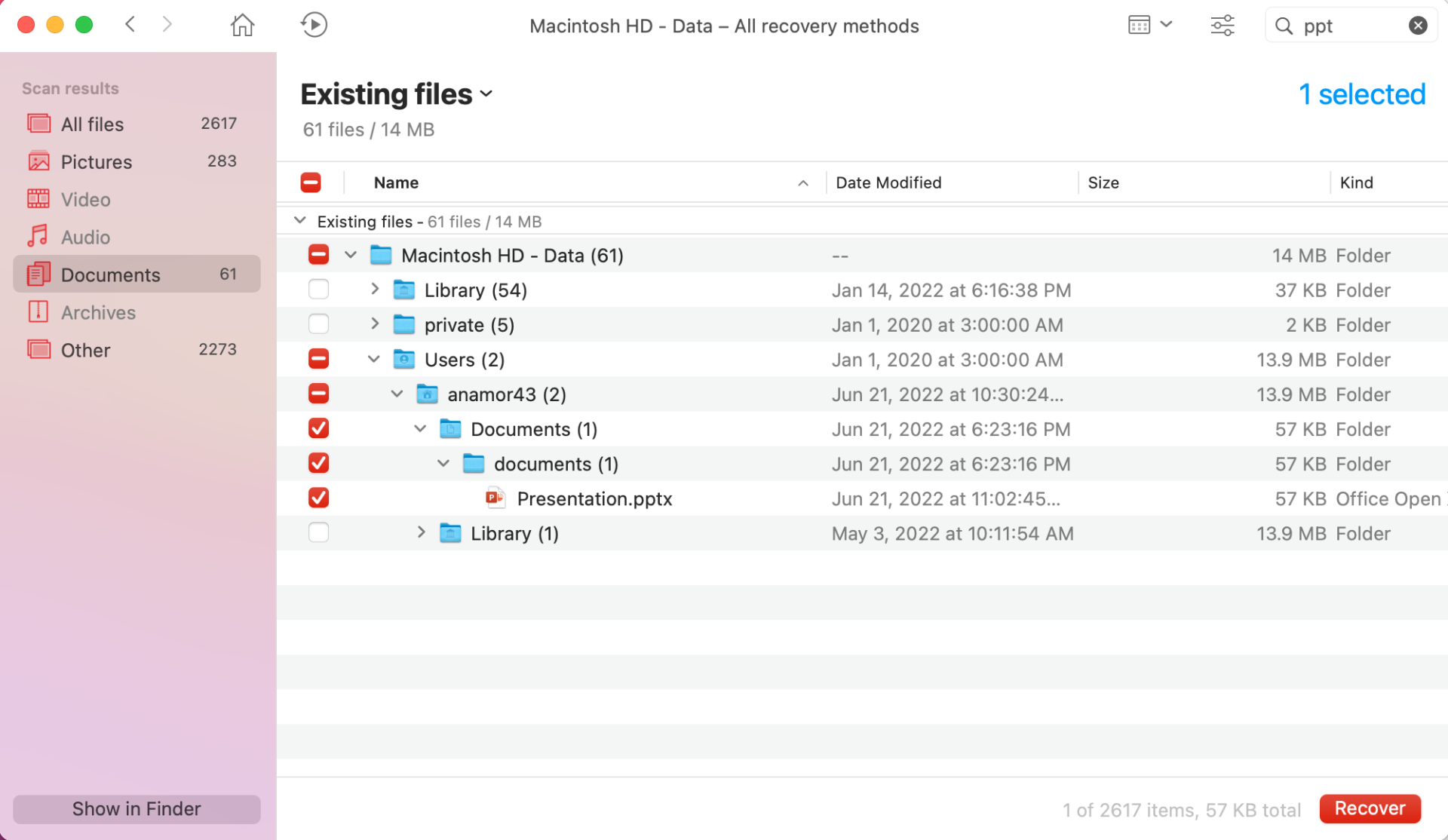 How to Recover Deleted or Unsaved PowerPoint File on a Mac