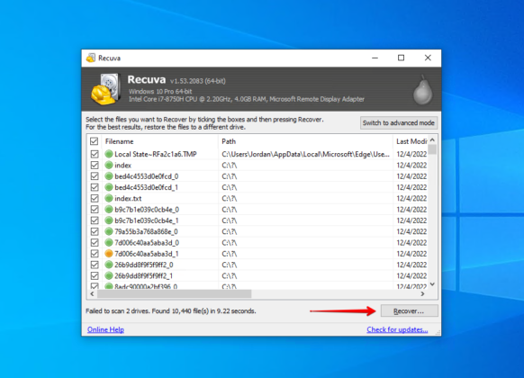 How to Recover Deleted Files with Original Names | 3 Methods