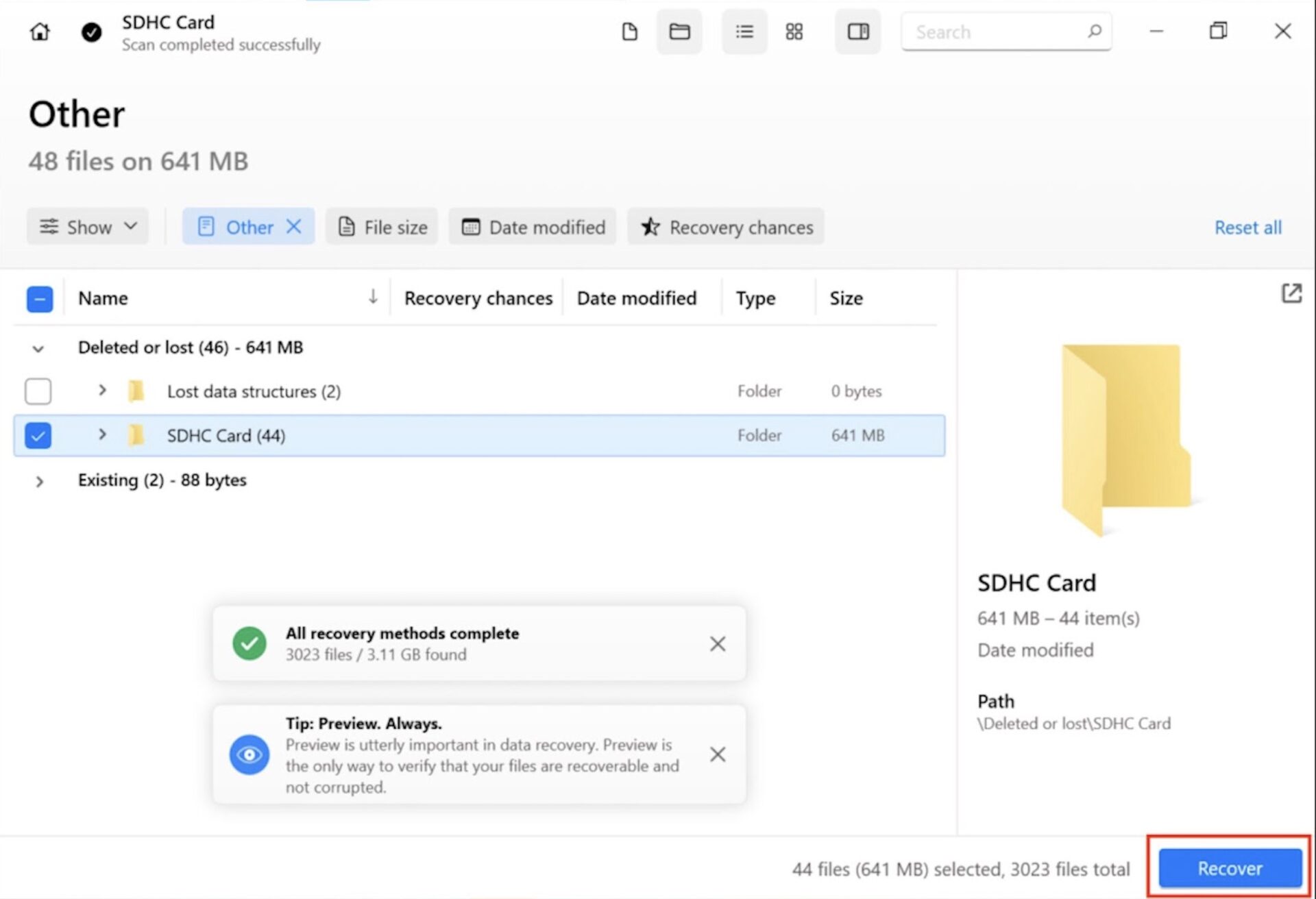如何在 Windows 上恢复丢失/损坏的 SD 卡分区 - 数据恢复文章