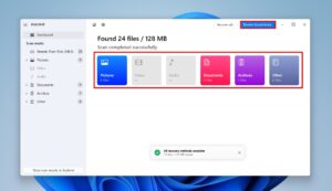How to Recover Deleted Files Not In Recycle Bin on Windows