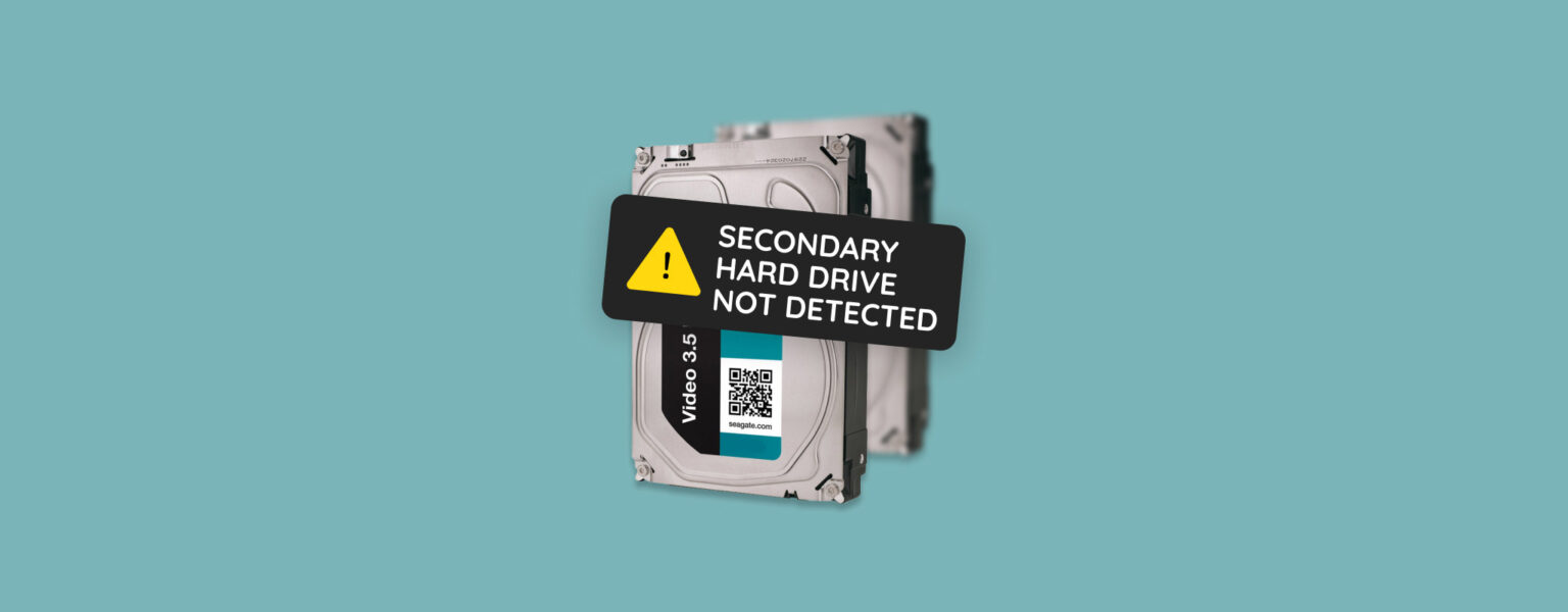 How to Fix Secondary Hard Drive Not Detected on Windows 10