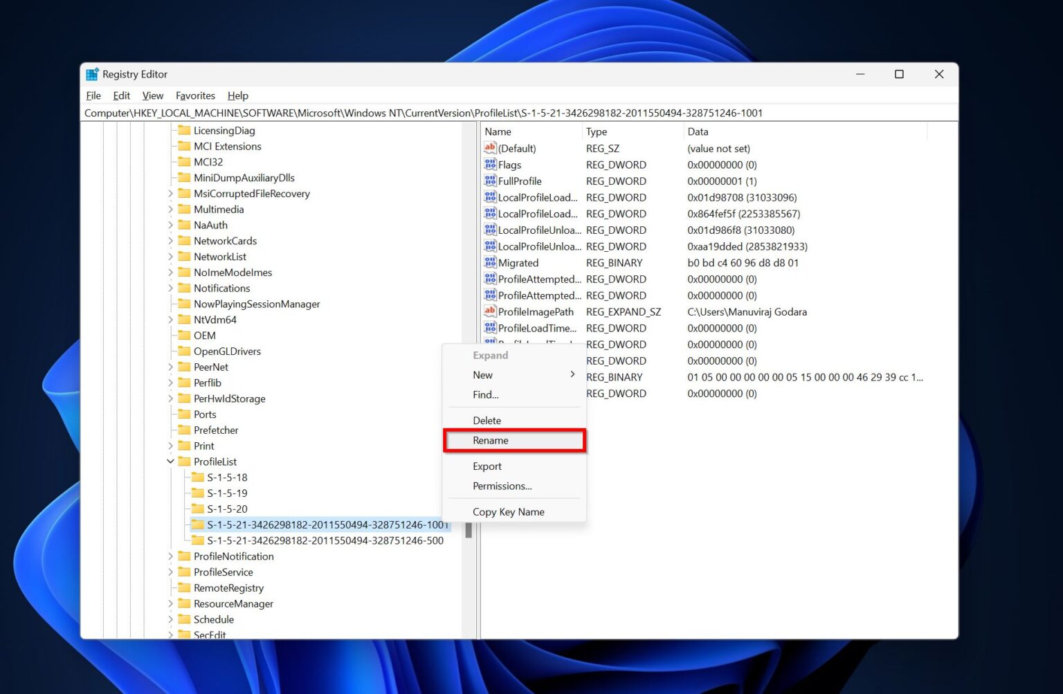 Windows에서 사용자 프로필을 복구하고 데이터를 복원하는 방법