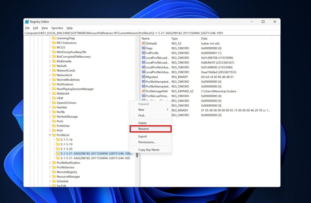 Windows에서 사용자 프로필을 복구하고 데이터를 복원하는 방법