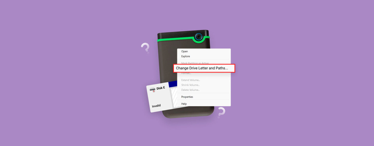Change Drive Letter and Paths Greyed Out: How to Fix