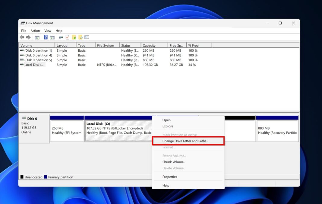 Change Drive Letter and Paths Greyed Out: How to Fix
