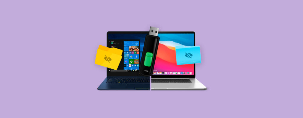 Come risolvere il problema dell'unità USB che non mostra file su Windows e Mac