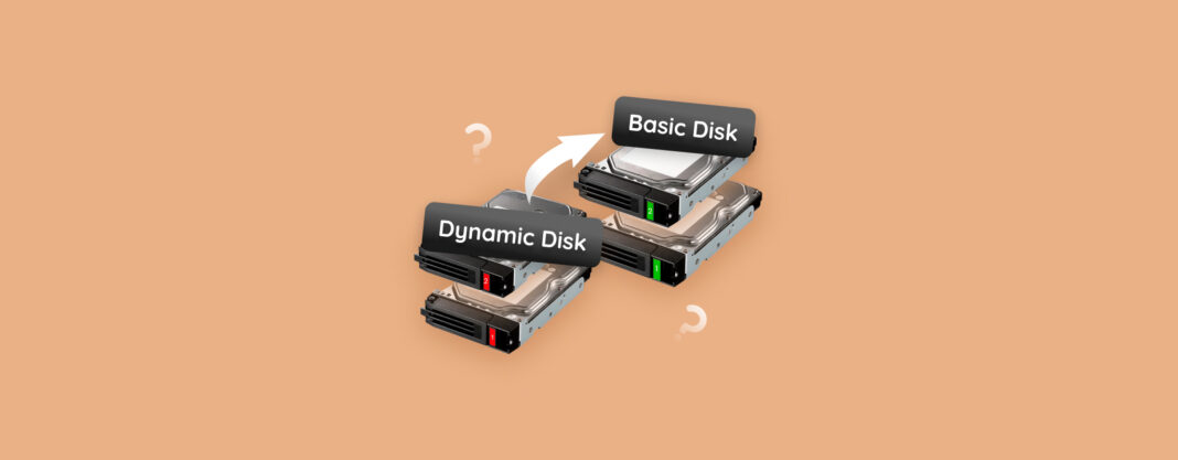 How to Convert Dynamic Disk to Basic Without Losing Data