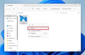 How to Restore Disappeared My Pictures Folder on Windows