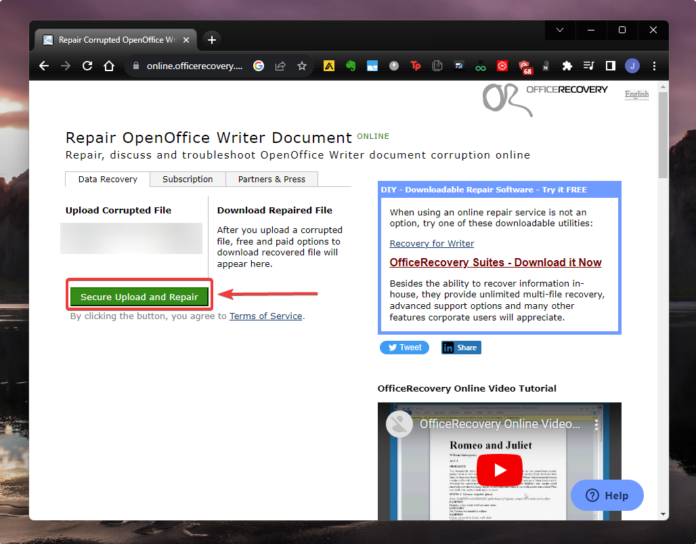 Come recuperare documenti OpenOffice cancellati o non salvati (Windows)