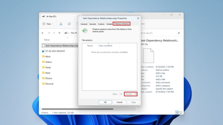 How To Recover Deletedunsaved Microsoft Project File