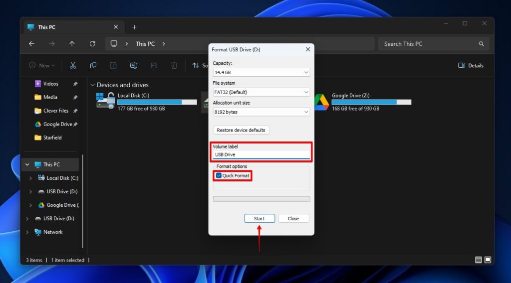 How to Format a Flash Drive without Losing Data | Windows