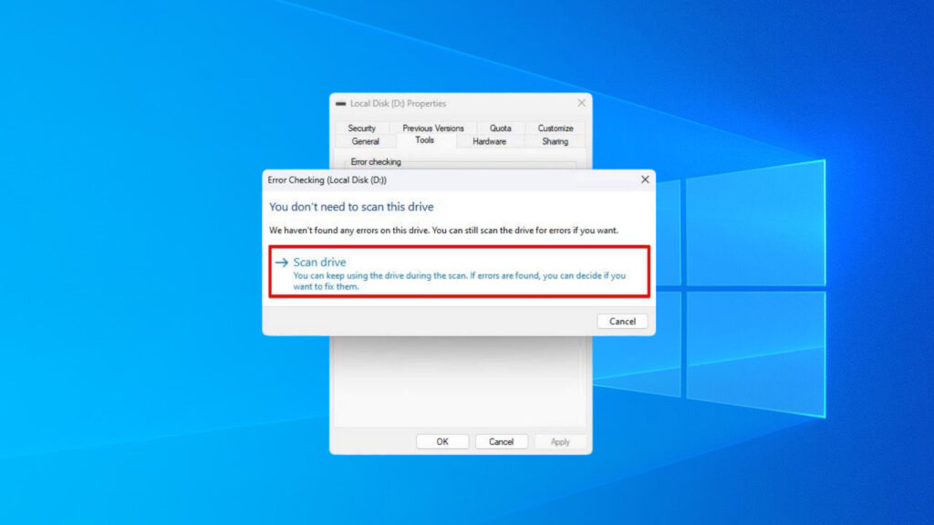 How to Fix Bad Sectors on External Hard Drive (CHKDSK and More)
