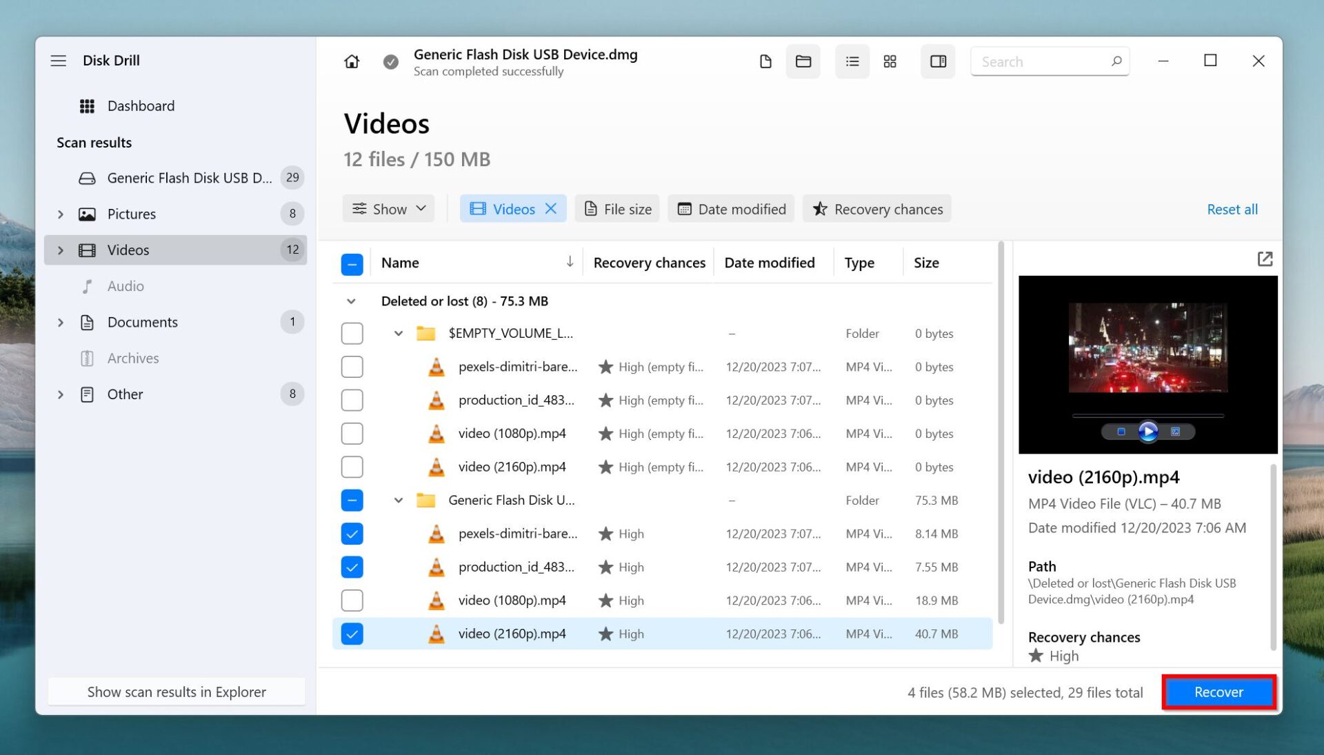 How to Recover Permanently Deleted Videos on PC: Easy Methods